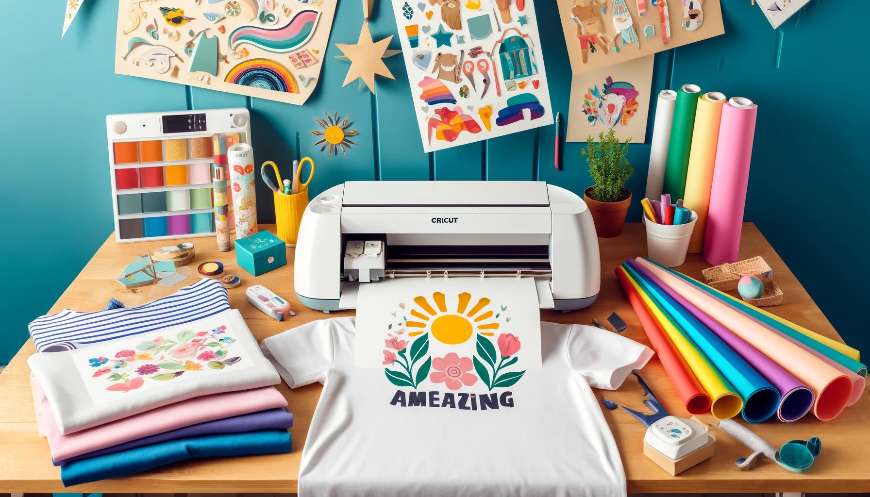 Using Heat Transfer Vinyl with Your Cricut Machine - Craft Vinyl