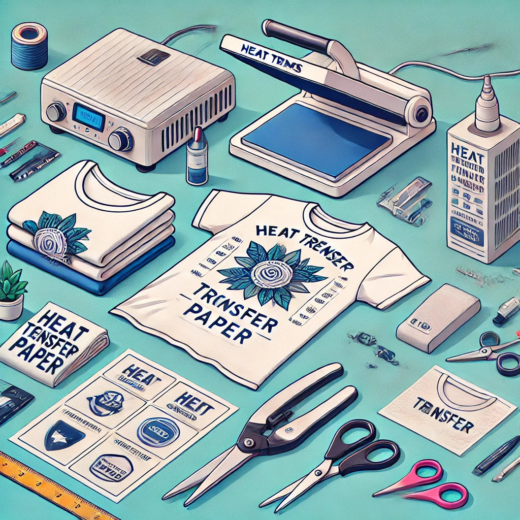 A Comprehensive Guide to Using Heat Transfer Paper and HTV Films ...
