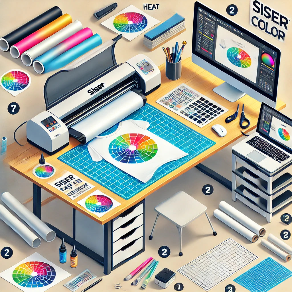 Mastering the Art of with Siser EasyColor DTV Printable HTV A4 Sheets ...