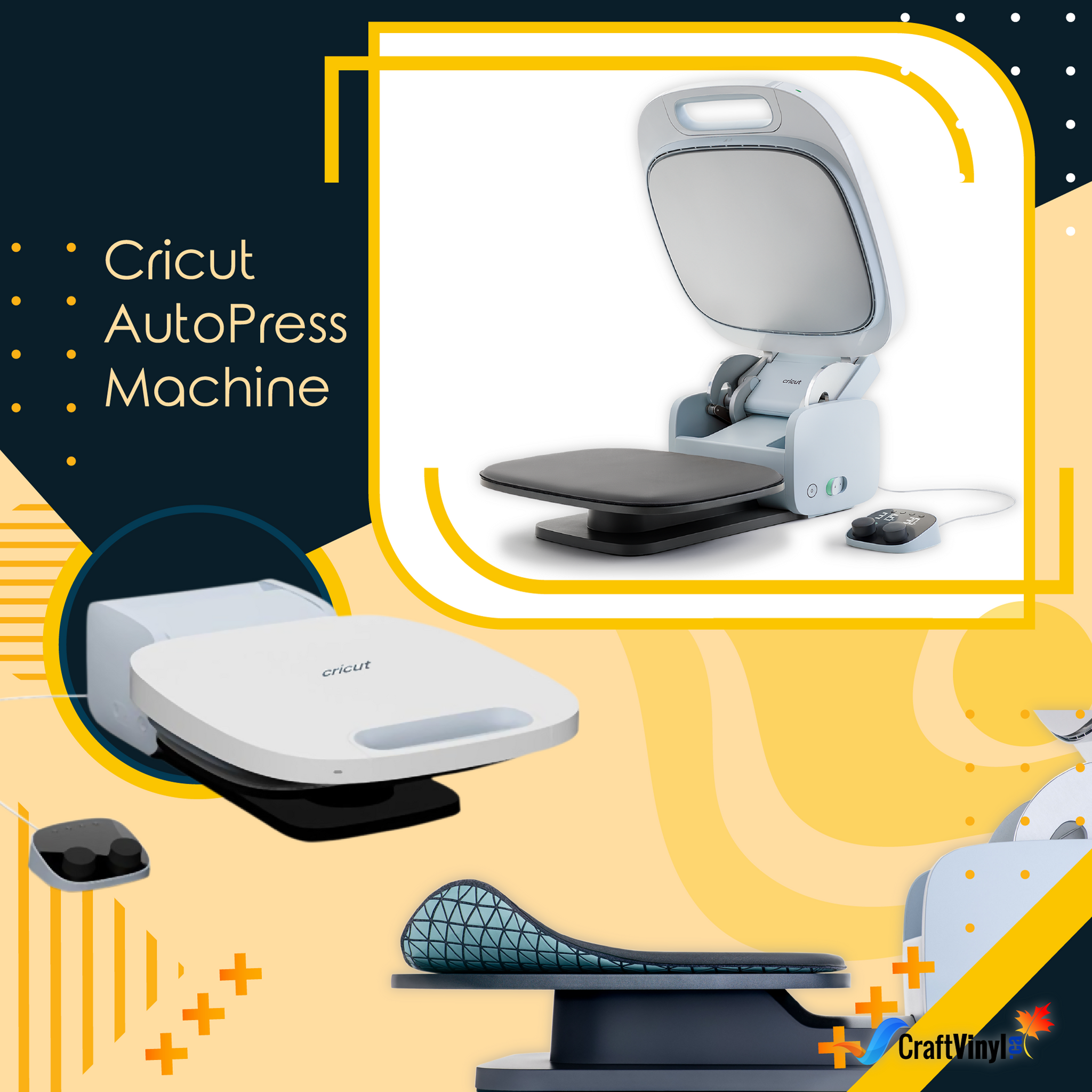 Cricut Auto Press Machine: The Cricut’s Smart Gizmo - Craft Vinyl