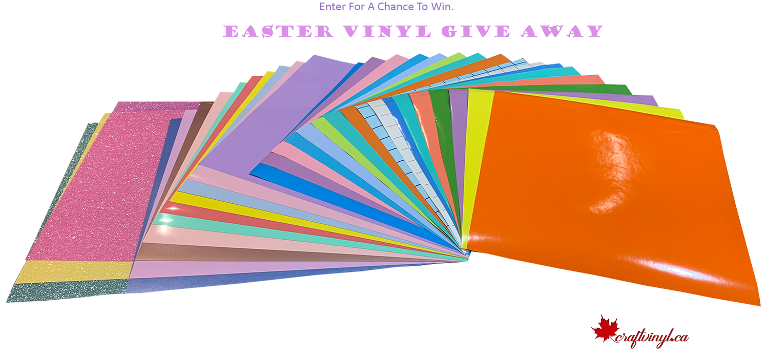 Craft Vinyl's Oracal and Siser Easter Vinyl Giveaway - Craft Vinyl