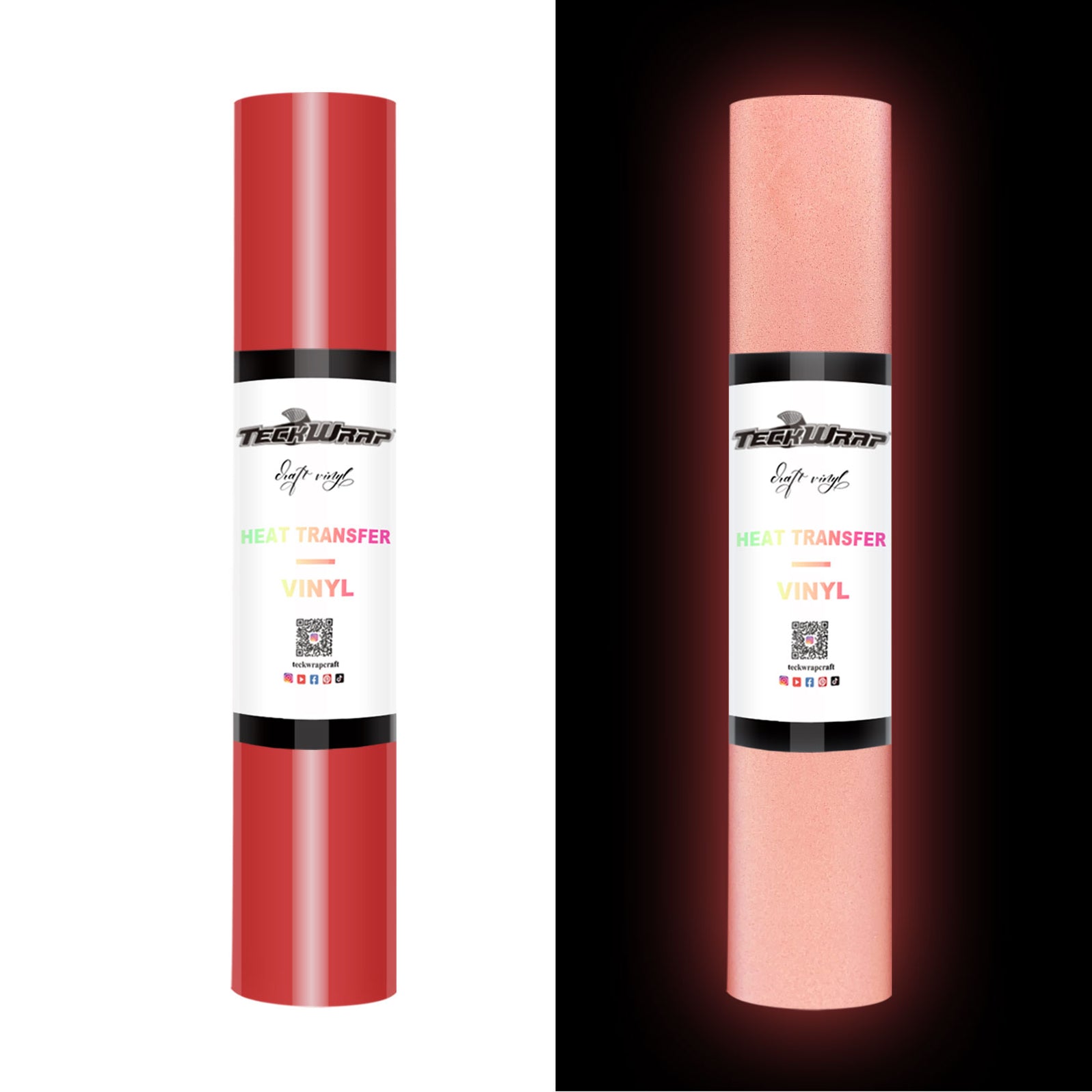 Teckwrap Reflective HTV- Pure Red | Fashionable & Durable HTV for T-Sh ...